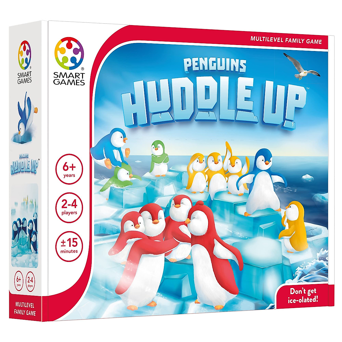 SmartGames Penguins Huddle Up Game for 2-4 Players Ages 6 - Adult