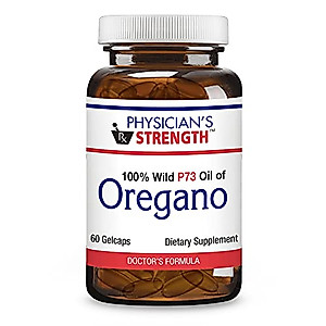 Physician's Strength Wild Oil of Oregano - 60 Gelcaps - Non-GMO - 60 Servings
