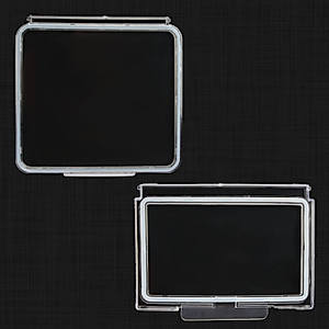 Saim Transparent Dog Food Storage Container Lid - Front Lid & Snack Warehouse Lid for 2020 Airtight Food Storage Container