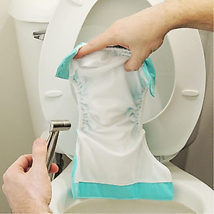 Bidet Toilet Sprayer, high Pressure Hose/Non-Leakage Stainless Steel Brushed Toilet Cleaner Wall for Women Washing, Baby Diaper Cleaner