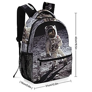 AHOBAGGA Custom Backpack Personalized Large Capacity Shoulder Traveling Bag Add Your Customized Photo Picture Text Casual Backpack Travel Knapsack Standard Size For Learning Travel