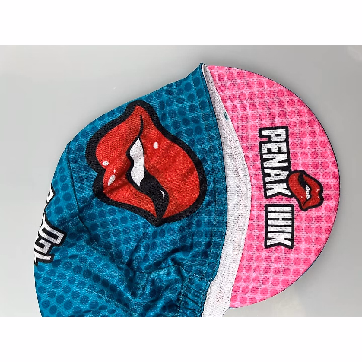 Bikingbros Funny Cycling Cap - Polyester Cartoon Cycling Hat-Under Helmet - Cycling Helmet Liner Breathable&Sweat Uptake