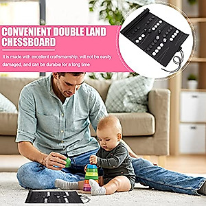 STOBOK Travel Accessories Travel Accessories Travel Accessories Backgammon Chess Board Travel Backgammon Get The Games Out Backgammon Roll Up Backgammon Chessboard Roll Up Chessboard Travel Set
