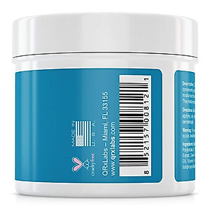 QRxLabs Glycolic Acid 10% Wrinkle Control Pads for Face & Body - 10% Glycolic Acid, Allantoin, Vitamins B5, C & E, Calendula & Green Tea Extract - Face Pads for Smooth Skin - Prevents Wrinkles & Lines