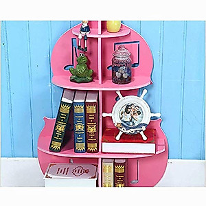 WPYYI Children's Room Bookcase， Baby Bedroom Toy Cabinet ，Simple Bedroom Storage Rack-110x55cm