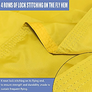 Double Sided Ukraine Flag 2x3 ft Outdoor- Ukrainian National Flags Heavy Duty 210D Polyester with Brass Grommets