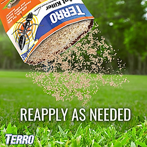 TERRO T901-6 Ant Killer Plus Multi-Purpose Insect Control for Outdoors - Kills Fire Ants, Fleas, Cockroaches, and Other Crawling Insects - 3lb