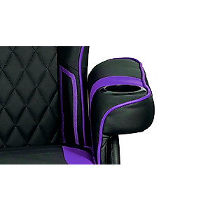 Turismo Racing Stanza Gaming Recliner - Ultimate Reclining Chair for PlayStation 5 and Xbox Gaming - Purple