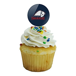 Dixie State Primary Logo Cupcake Picks Toppers Decoration Set of 6