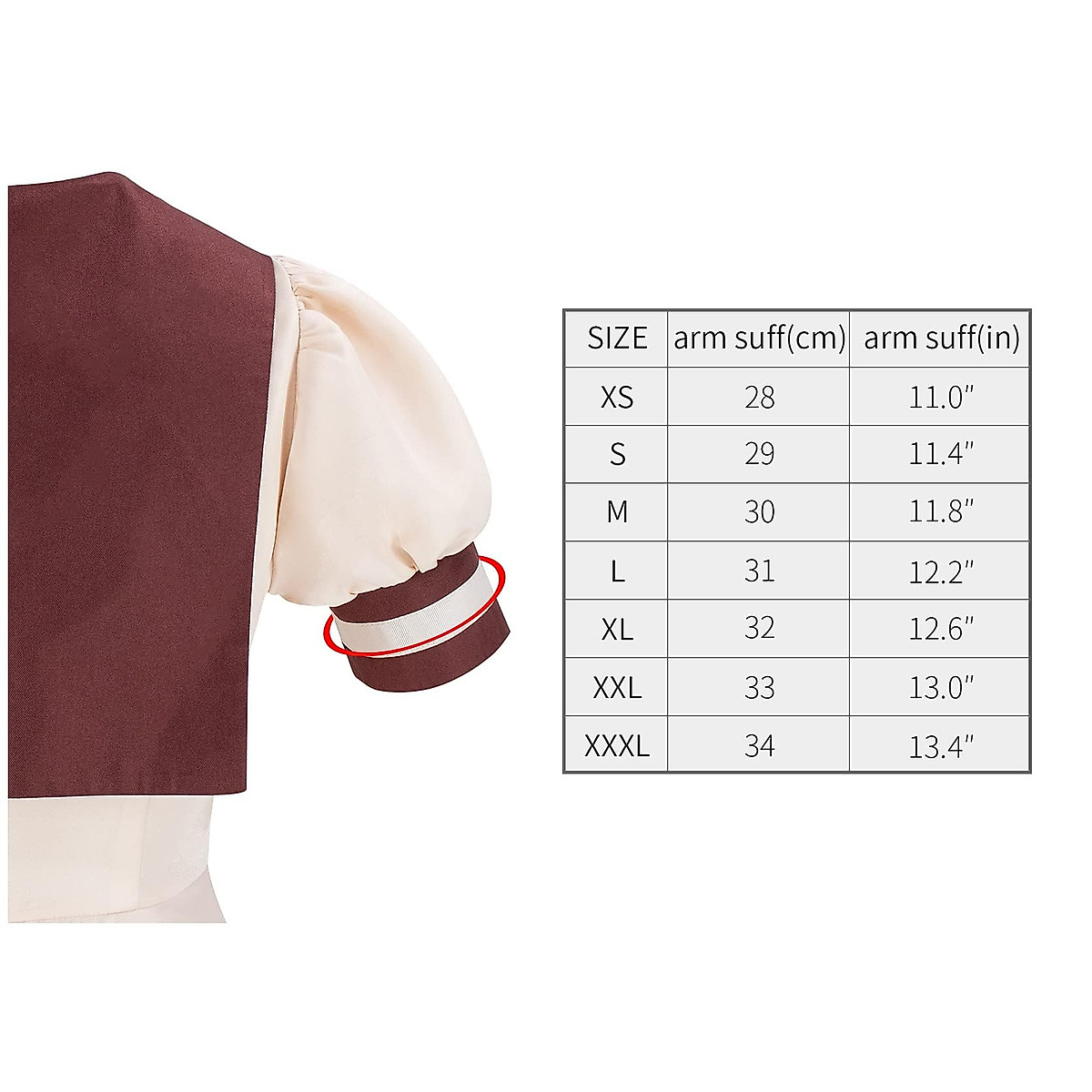 C-ZOFEK Cosplay Costume Halloween Dress with Socks (Medium)