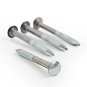 Pinewood Pro Polished Derby Axles with Angled Head to Minimize Friction for Pine Derby Cars - Speed Axles (4 axles)