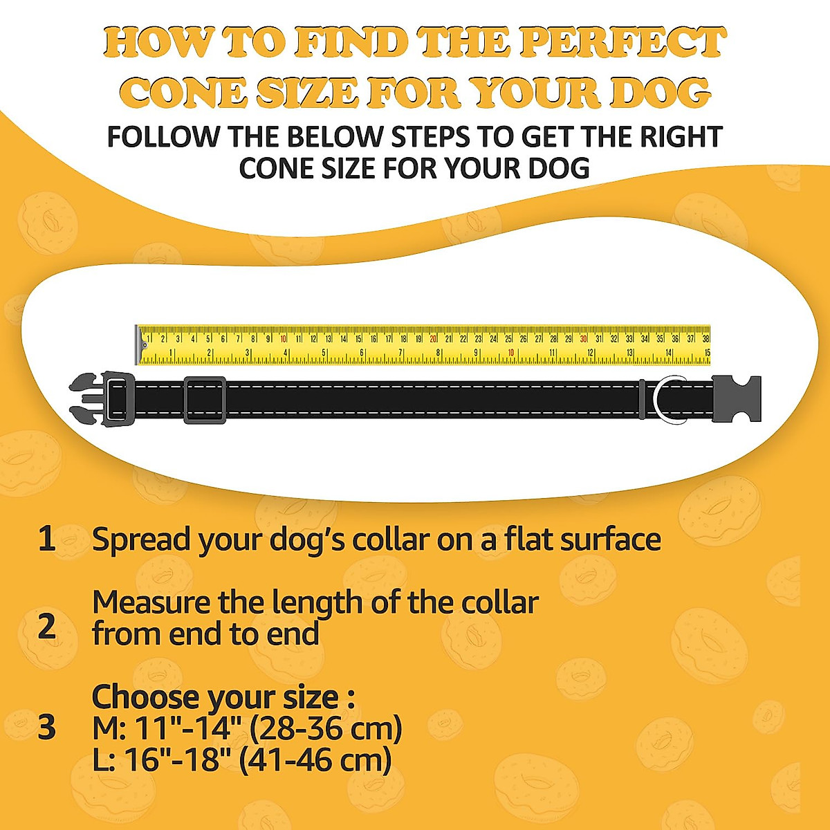 Kremboss Donut Soft Dog Cone Collar - Maintains Clear Vision, Comfortable Inflatable Cone for Dogs to Stop Licking, Machine Washable Dog Cone Alternative After Surgery, Dog Cones for Large Dogs