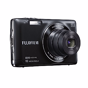 Fuji JX650 FINEPIX J16MP Digital Camera with 5X Optical Zoom, Black