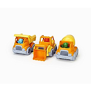 Green Toys Scooper Construction Truck, Yellow/Orange