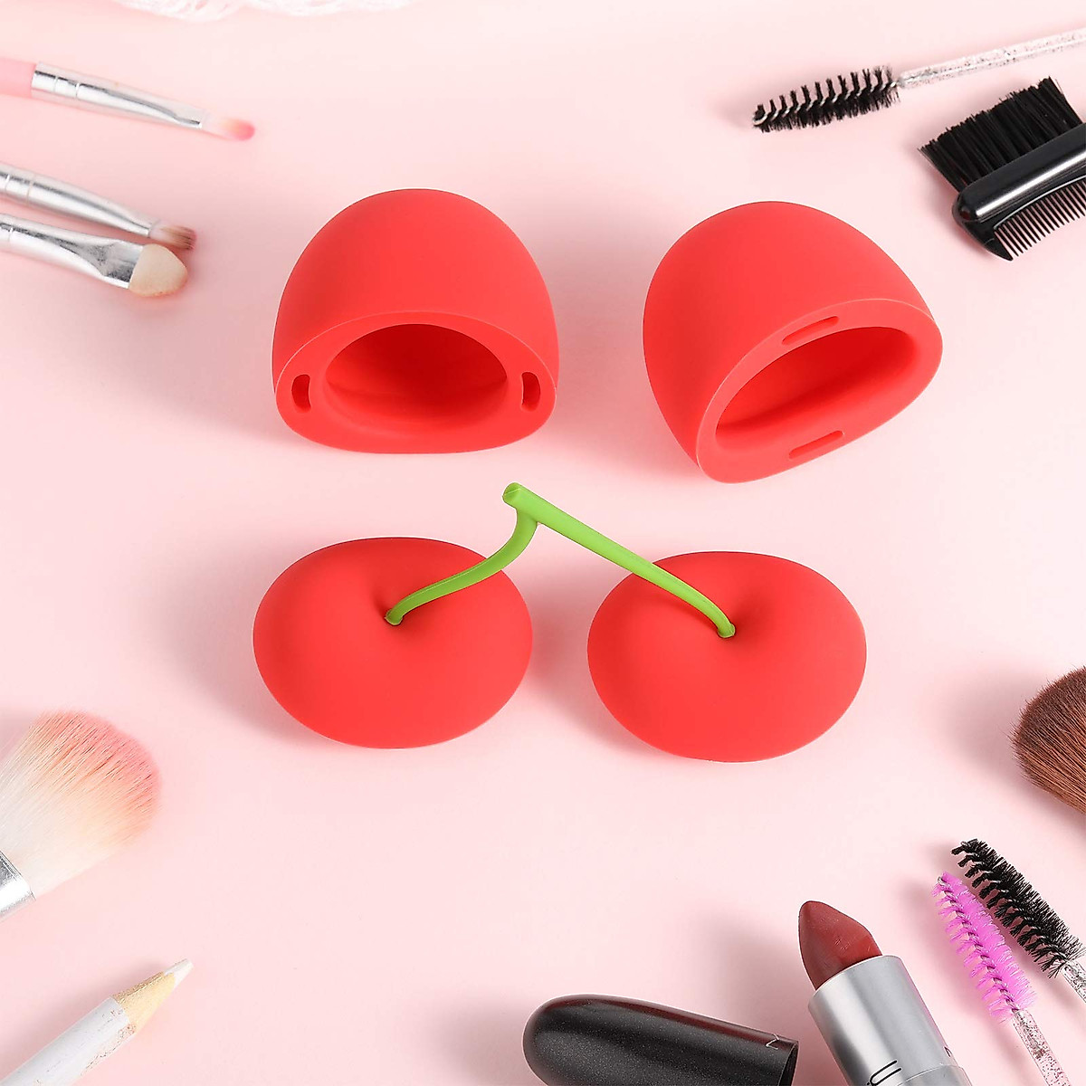 Lips Enhancer Plumper Tool Device Quick Lip Plumper Bigger Mouth Lip Plumping Device Enhancer Lips Enlargement Tools Lip Trainer for Women Girls