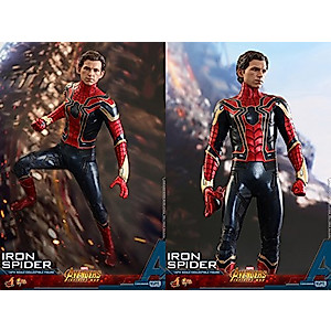 Hot Toys Marvel Avengers Infinity War Spider-Man Iron Spider Suit 1/6 Scale 12" Action Figure
