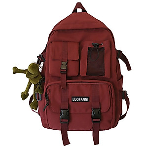 MINGPINHUIUS Backpack for School College High School Bag for Girls Boys Teen School Book Bag Casual Travel Laptop Backpacks for Women Men