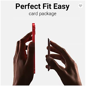 Open Slot Strong Magnetic Card Holder with MagSafe Wallet for Apple iPhone 14 Pro Max/14 Plus/14 Pro/14/13 Pro Max/13 Pro/13/13 Mini/12 Max/12/12 Pro/12 Mini, (Wisteria)