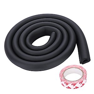 6.5Ft U-Shape Baby Proofing Edge and Corner Protector Thickened Edge Corner Bumper Guard Cutable Soft Furniture Table Protector Child Elder Proof Bumper with Adhesive Tape for Table Cabinet Drawer