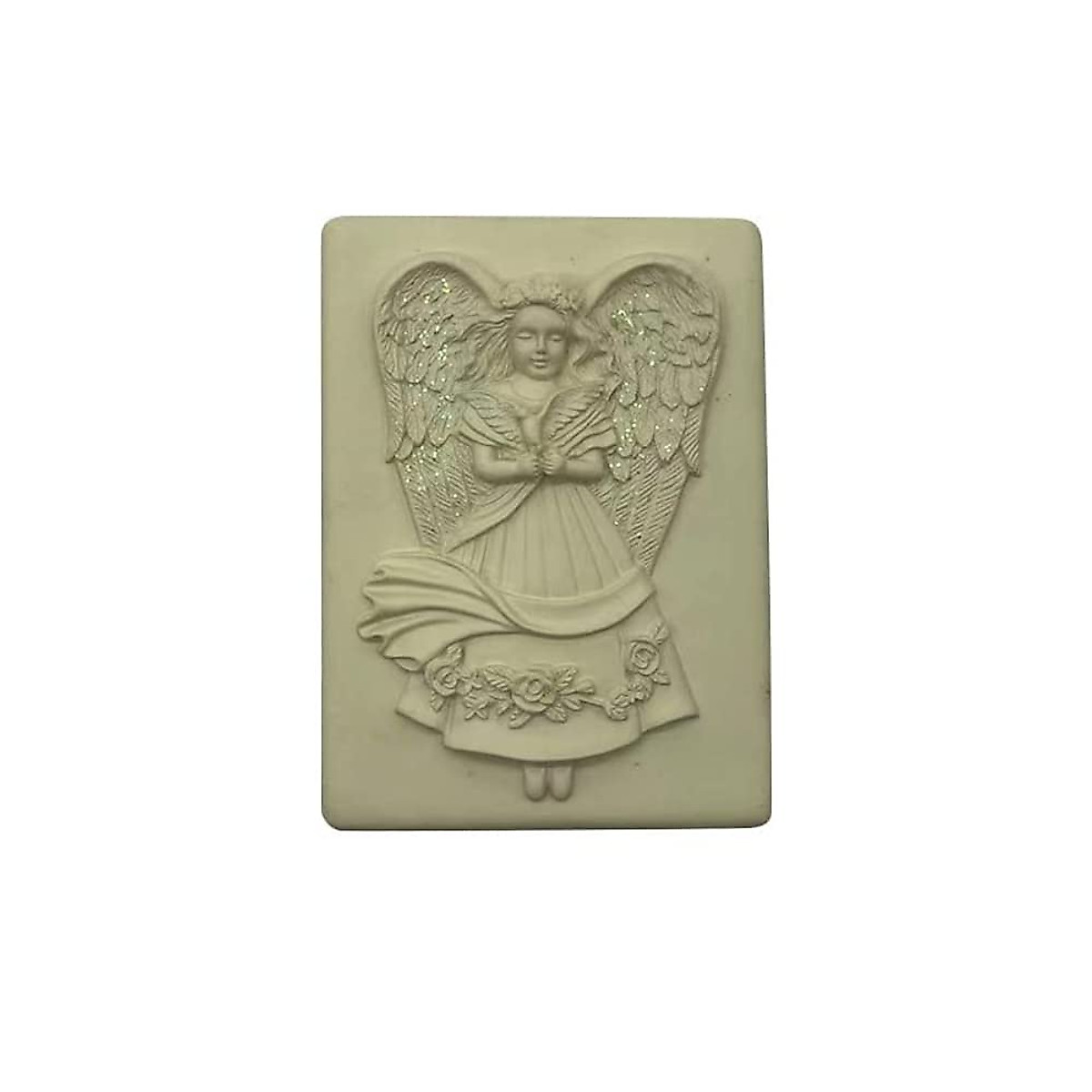 Comfy Hour Faith and Hope Collection Angel of Peace Keepsake Box, Polyresin, 3.45 Inch