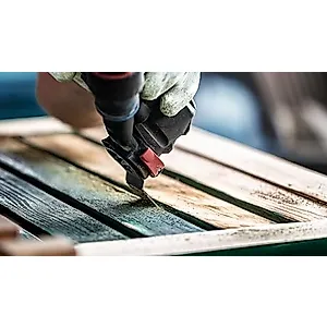 Bosch 1x Expert AVZ 32 RT4 Sanding Fingers (for Paint on Wood, Laminate, Width 32 mm, Professional Accessory Multitool)