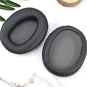 1 Pair Earpads Compatible with Sony WH-CH700N MDR-ZX770BN ZX780DC Headphones Replacement Ear Cushions Heaset Repair Parts Black