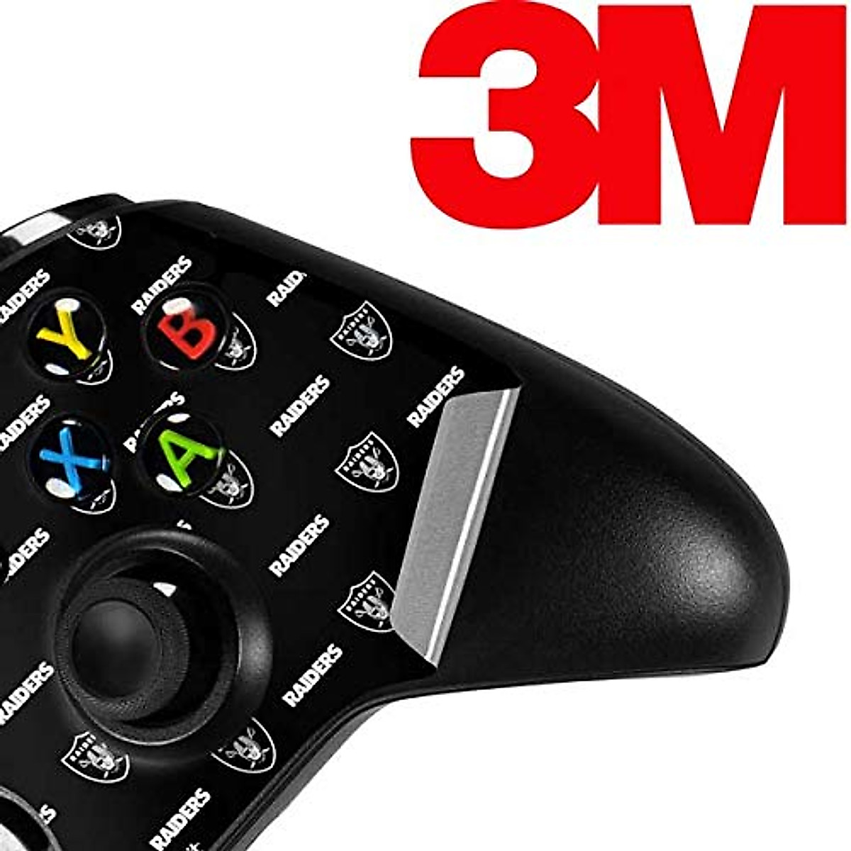 Skinit Decal Gaming Skin Compatible with Xbox One S Controller - Officially Licensed NFL Raiders Blitz Series Design