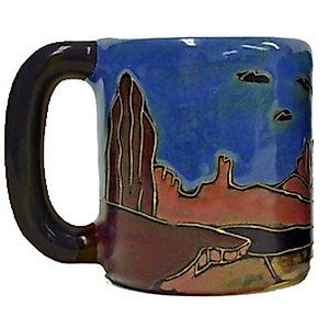 Mara Stoneware Mug - Red Rock - 16 oz