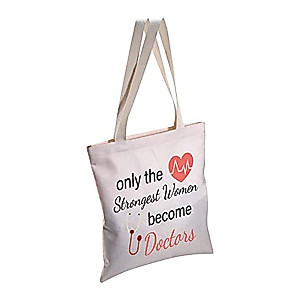 MBMSO Doctor Tote Bag Female Doctor Gifts Medical Doctor Graduation Gifts for Women Thank You Gifts for Doctor Shoulder Bag (Doctor TB)