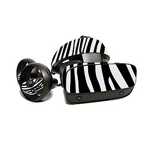 MightySkins Skin for Oculus Rift S - Black Zebra | Protective, Durable, and Unique Vinyl Decal Wrap Cover | Easy to Apply, Remove, and Change Styles | Made in The USA