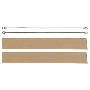 8" Hand Impulse Sealer Repair Kit 2 Element 2 Cloth Set Spare Parts