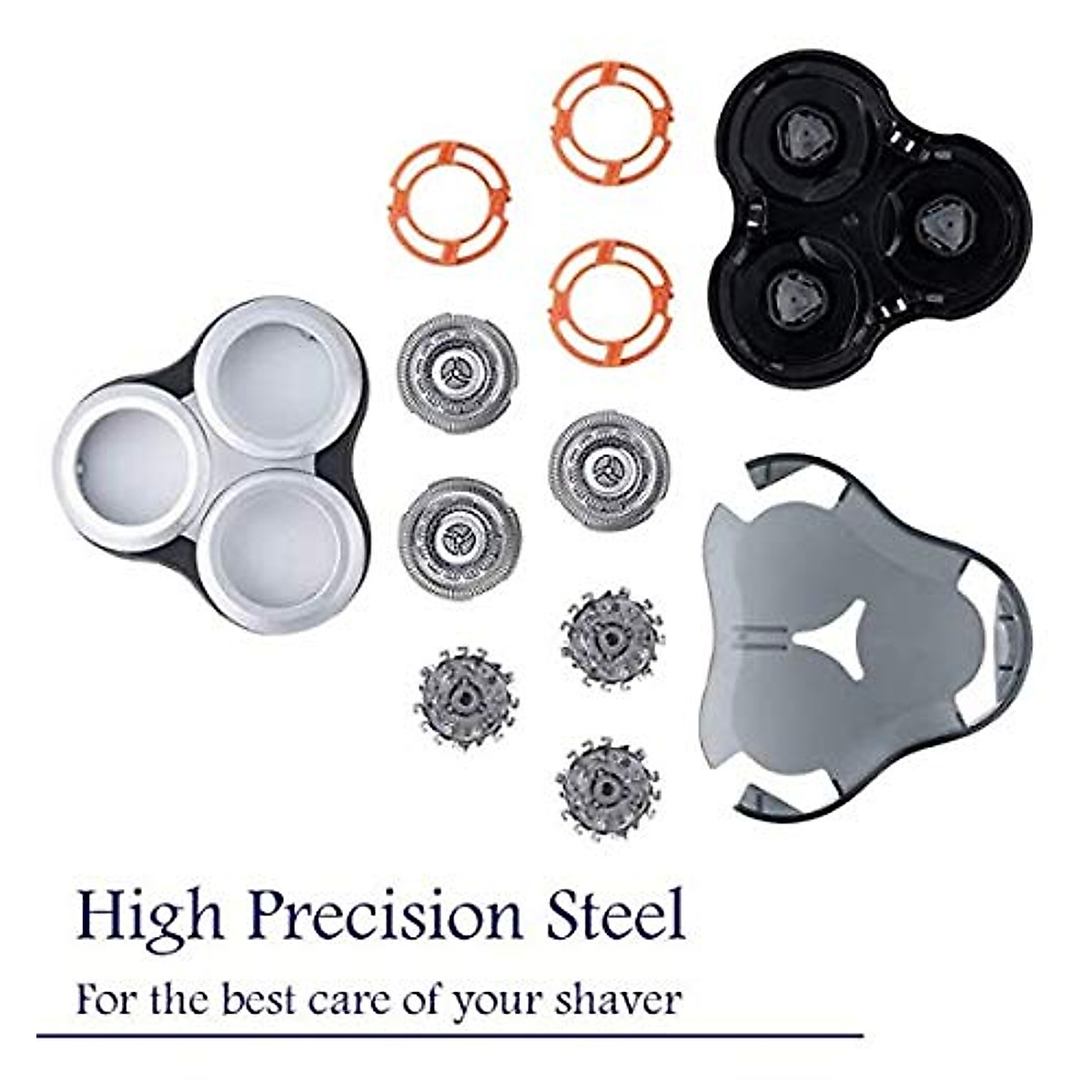 New Refill RQ12 Shaver Head for Philips Norelco SensoTouch 3D Replacement Shaving Head