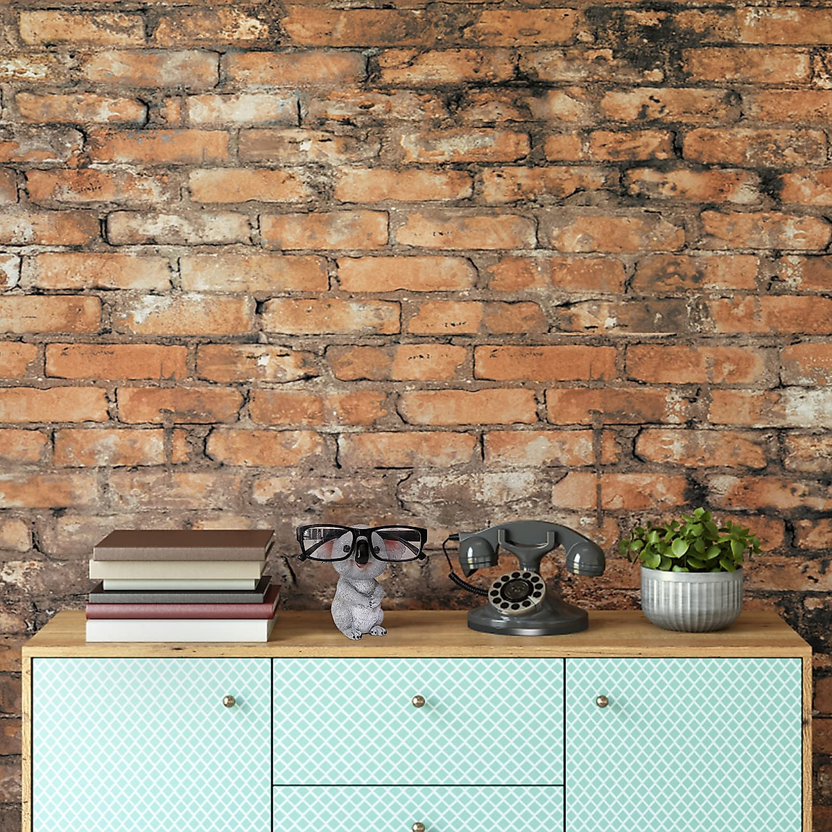 Sempoda Cute Animal Glasses Holder, Resin Funny Decorative Eyeglass Holder, Creative Koala and Cute Big Mouth Glasses Holder Stand for Home Office Desktop Decoration