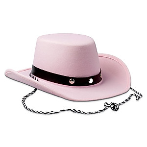 Baby Sized Cowboy hat,Baby Cowgirl Hats Pink 1 Piece, Infant Party Cowboy Hats Size Small Cowboy Hats for Toddler - 20" Circumference - One Size Fits