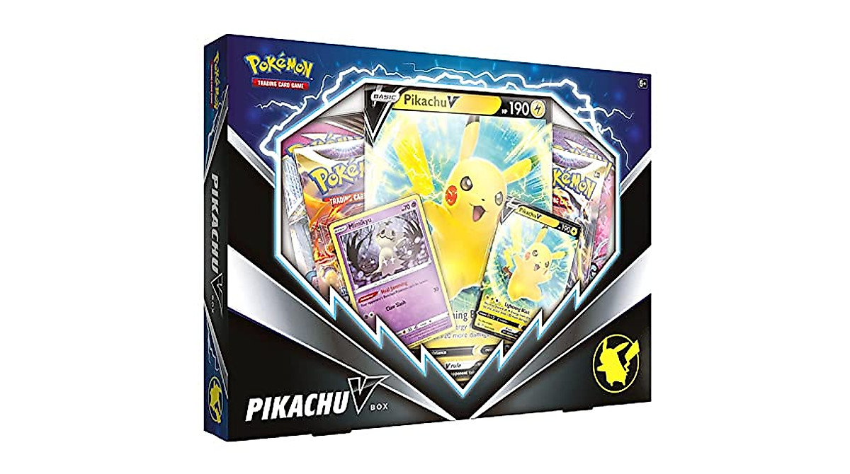 Shop Pokemon TCG: Pikachu V Box for Exciting Battles
