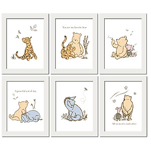 Lambs & Ivy Disney Baby Classic Pooh Unframed Nursery/Child Wall Art