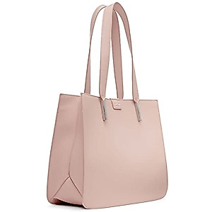 Calvin Klein Audrey North/South Tote, Rose Smoke