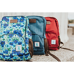 Resilience Medical Limited Edition Blue Flower Canvas Backpack