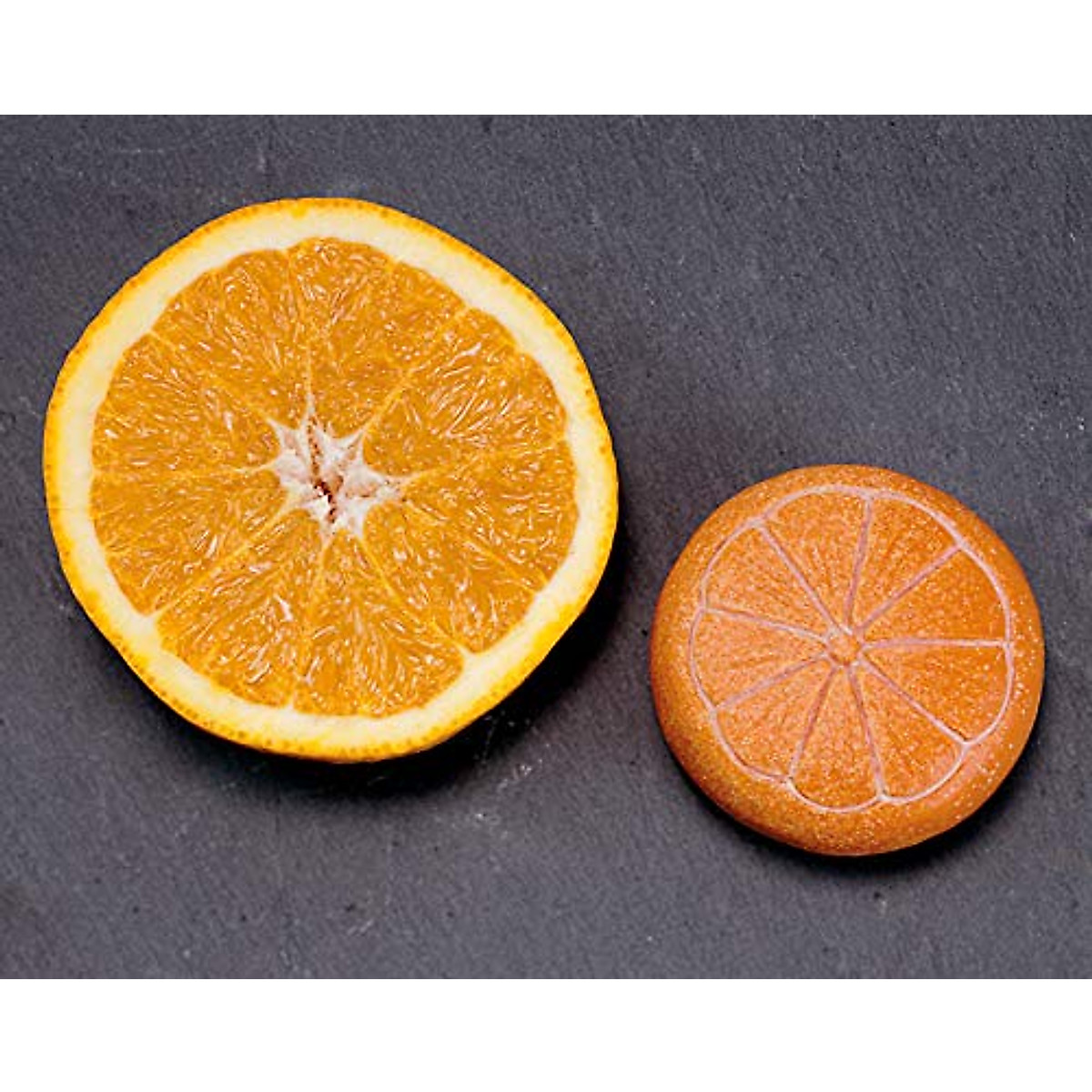 Yellow Door Fruit Sensory Play Stones, Set of 8