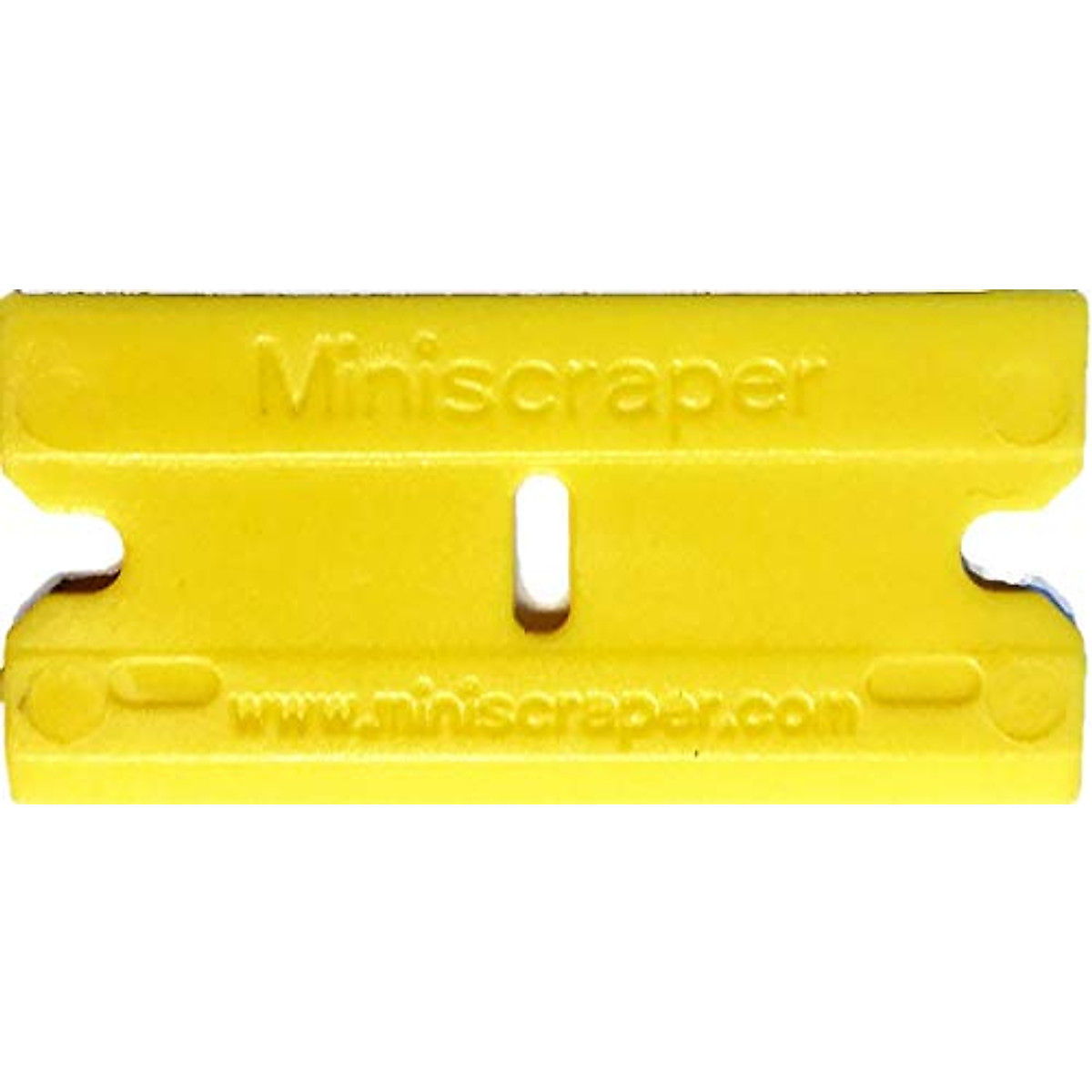 MiniScraper Double Edged Plastic Razor Blades 100 Pack MS 106 and MS 206