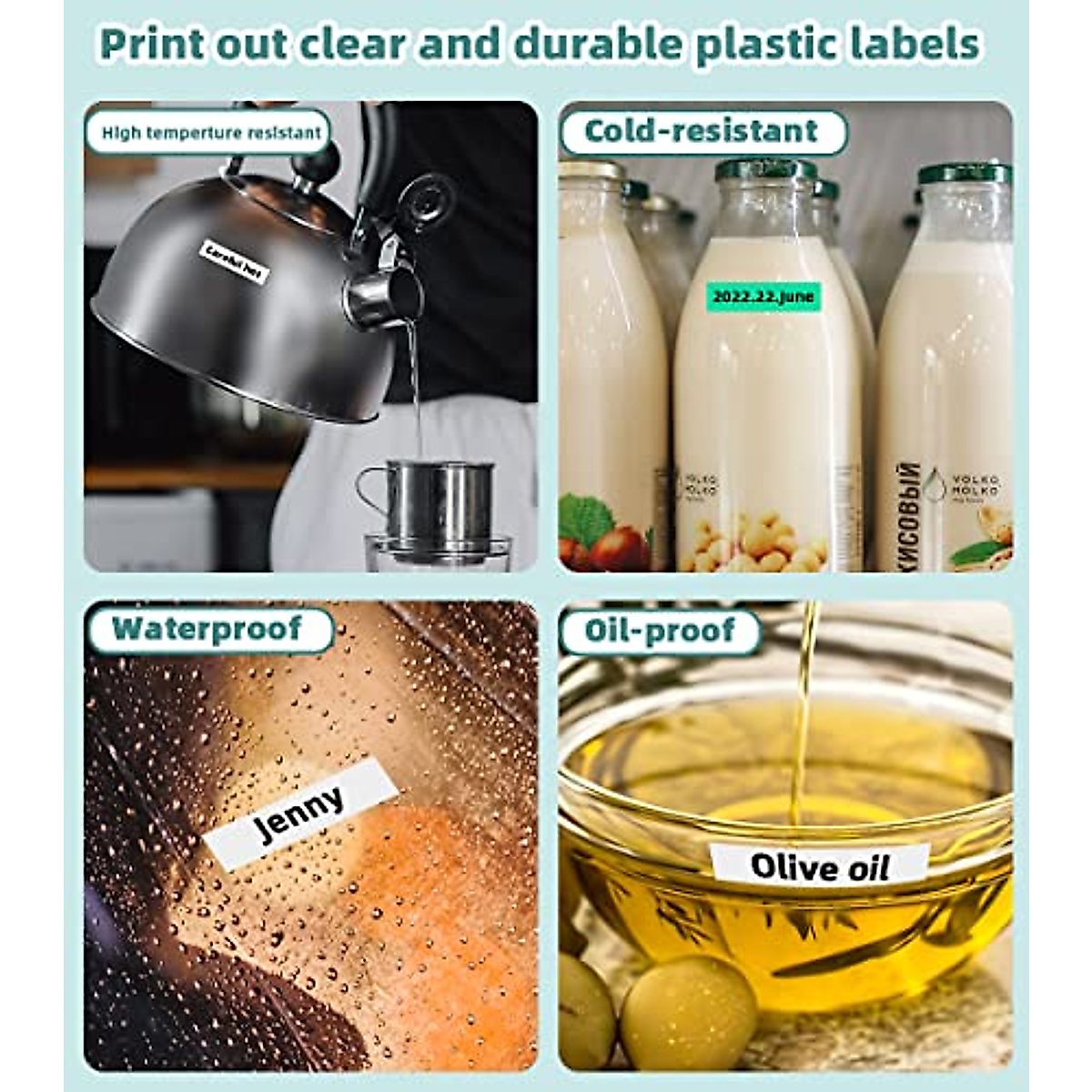 Phomemo P12 PRO Portable Label Maker Machine with Tape, Wireless Bluetooth Labeler, Home, Kitchen, Office, and Storage Organizer, Rechargeable, Custom, Label Maker Available in Multiple Templates Icon