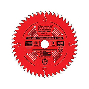Freud LU79R006M20: 160mm Thin Kerf Ultimate Plywood & Melamine Blade
