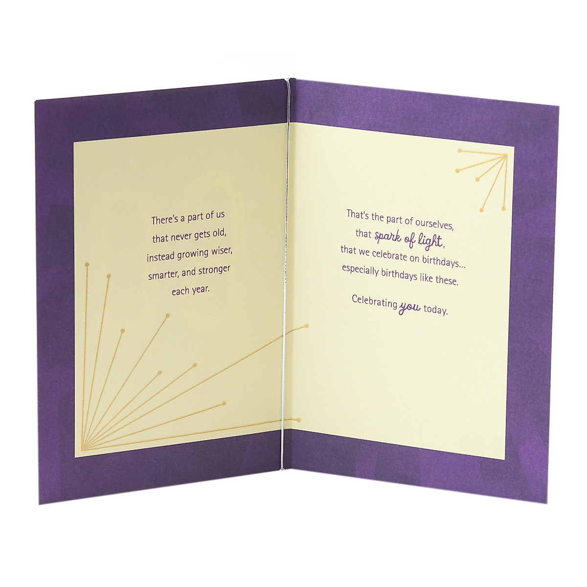 Hallmark 60th Birthday Greeting Card (Rays with Tassel)