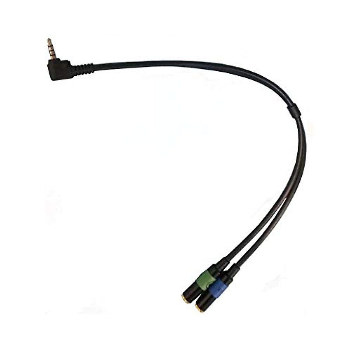 Headset Buddy Line-Level Input Audio Plus Headphone Monitoring with Built in Attenuator Adapter for iPhone, Smartphones (Mic-Line Plus)