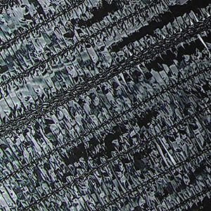 Gqq Black Shade Net Cloth Sunblock Privacy Screen Fabric Sun Mesh Net Shade Rate 95% Garden Patio Railing Window，Can be Used in courtyards, Rooftops, carports, etc.