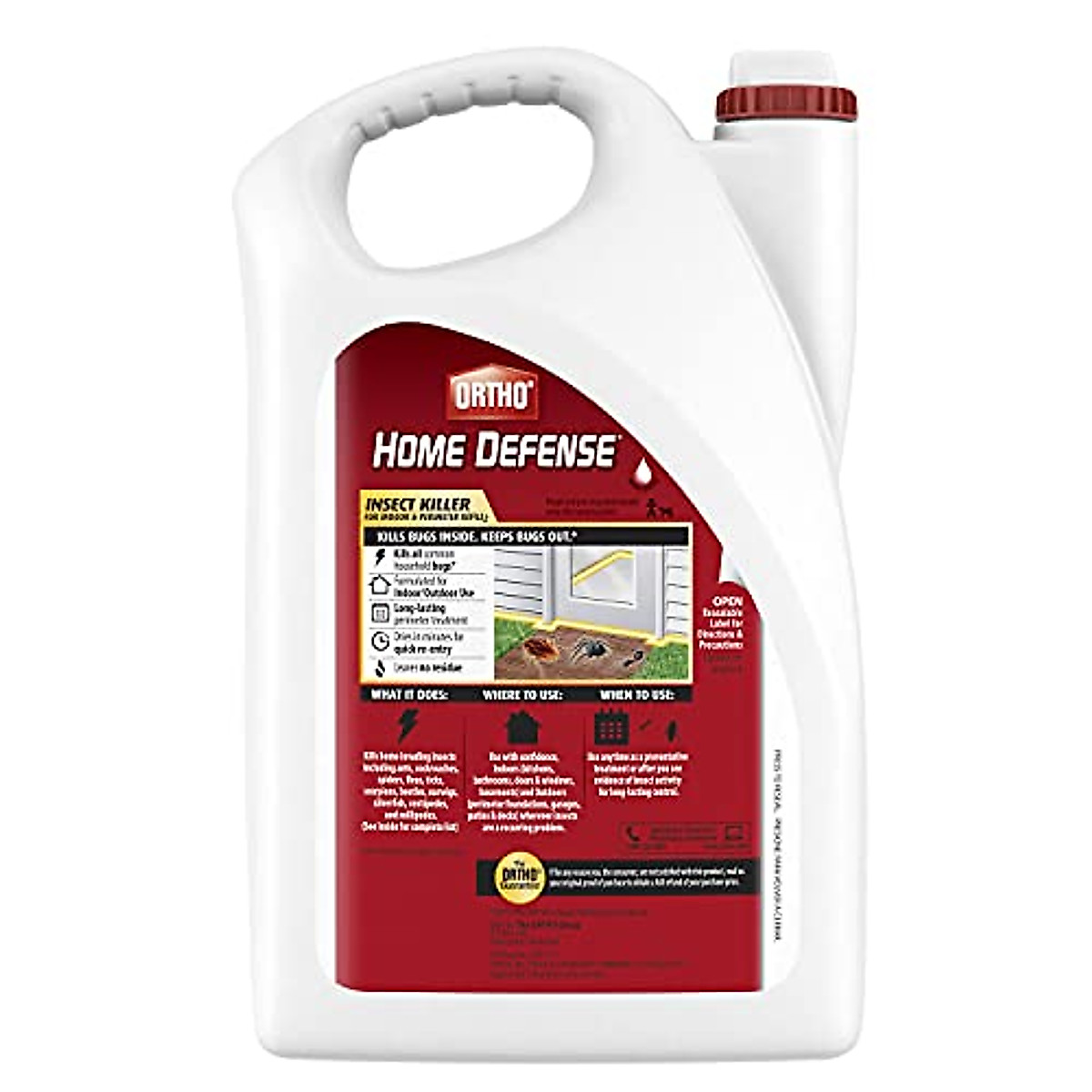 Ortho Home Defense Insect Killer for Indoor & Perimeter Refill 2, 1.33 GAL