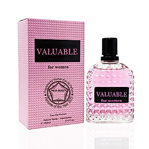 META-BOSEM Valentne Mliano, Women Perfume Eau de Parfum Natural Spray - Fruity Floral Notes - Spicy Woody Accords- Great Holiday Gift - for All Day Use - a Classic Bottle, 3.4 Fluid Ounce/100Ml