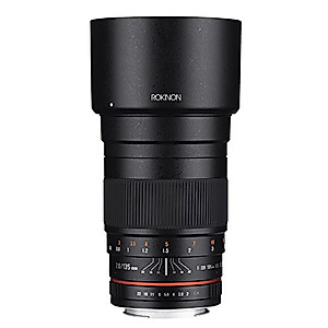 Rokinon 135mm F2.0 ED UMC Telephoto Lens for Canon Digital SLR Cameras