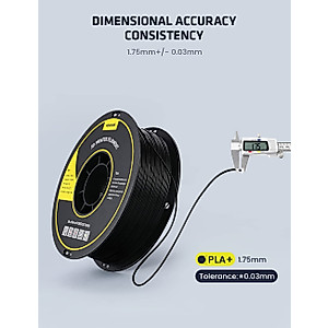 FOKOOS Grey PLA+ Filament…