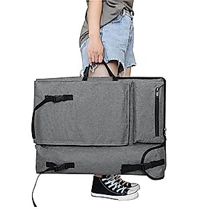 Art Portfolio Case Art Portfolio Backpack Art Supplies Storage Tote Bag Art Carrying Bag A2 4K Drawing Board Carrier Bag Art Craft Tool Organizer Bag for Art Student Sketchbook Paint Folding Easel